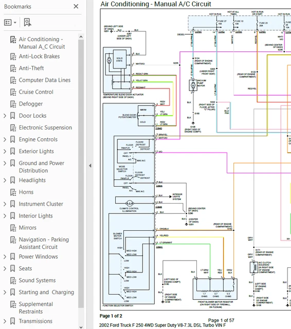 Ford Au V8 Wiring Diagram