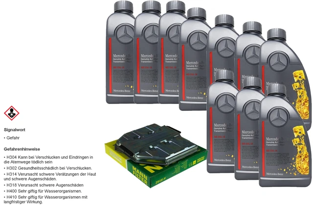 ATF TRANSMISSION MB 236.15 10L Mann Filtre à Huile de pour Mercedes ...