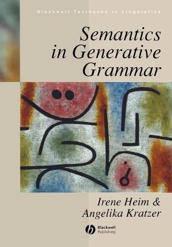 IRENE HEIM ANGELIKA Kratzer Semantics in Generative Grammar (Poche) EUR ...