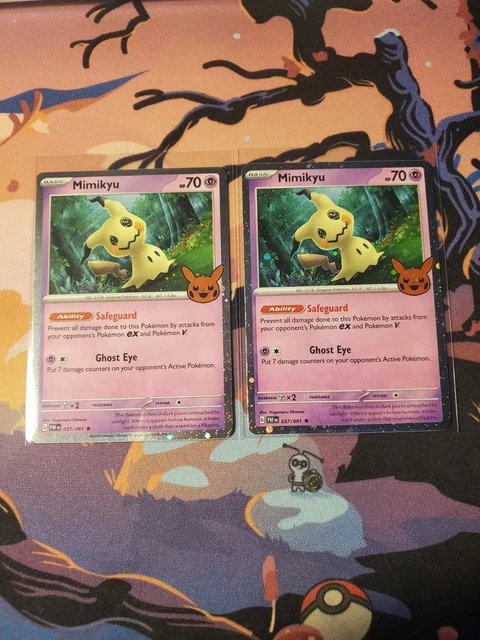POKÉMON TCG MIMIKYU Trick or Trade 037/091 Halloween 2x $1.39 - PicClick CA