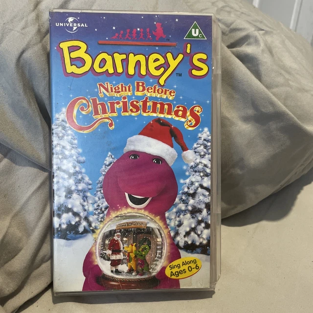 BARNEY'S NIGHT BEFORE Christmas (VHS/S, 2001) $12.01 - PicClick AU