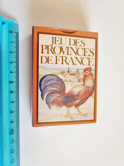 CARDS FOR GAME Jeu Des Provinces De France Poker Original Playing Card ...