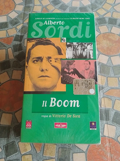 ALBERTO SORDI &IL boom" regia di Vittorio De Sica VHS sigillata EUR 5 ...