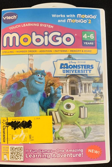 VTECH DISNEY PIXAR Monsters University Mobigo Touch Learning System ...