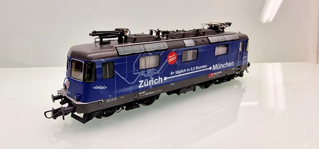 ROCO 71413 ELEKTROLOK Re 421 SBB Zürich-München DCC DIGITAL SOUND NEU OVP EUR 499,99 - PicClick DE