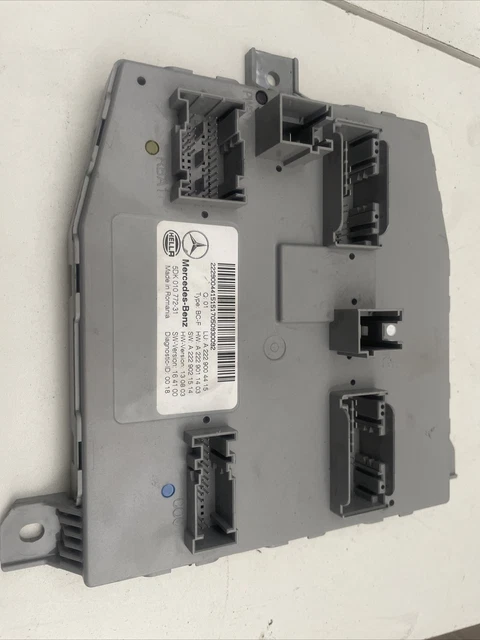 MERCEDES-BENZ S-CLASS W222 Sam Control Module A2229004415 $78.24 - PicClick