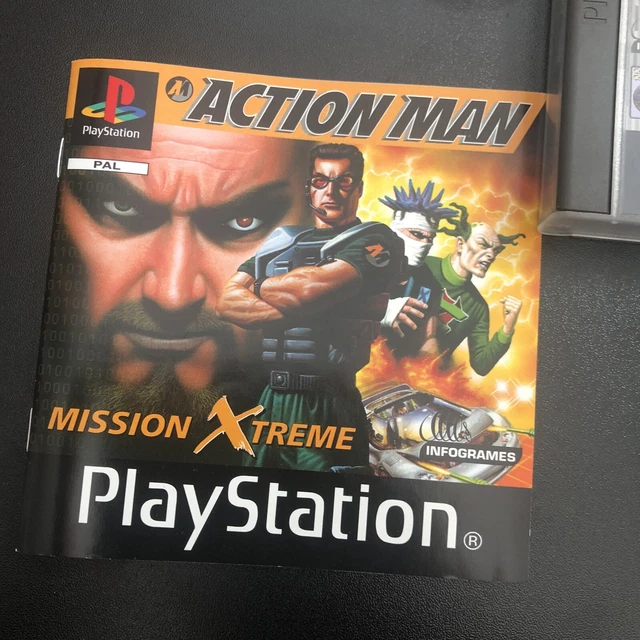 ACTION MAN MISSION Extreme Playstation Game Pal Con Manuale Ps1 EUR 5 ...