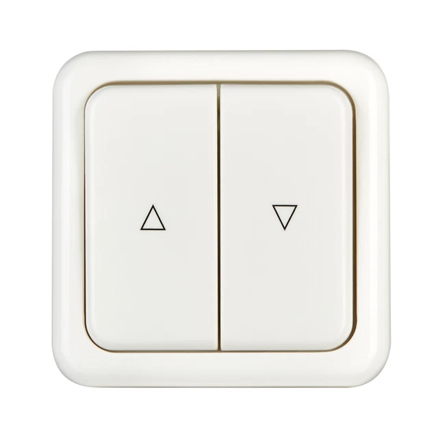 FLUSH-MOUNTED ROCKER SWITCH for roller shutters * awning * pipe motor ...