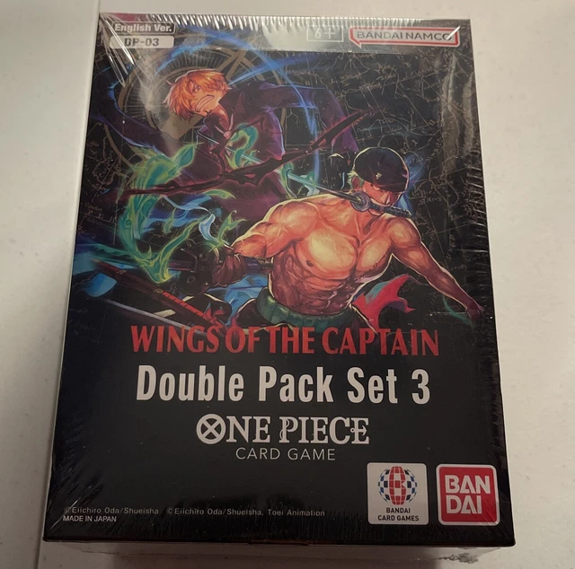 PACK DOUBLE ÉCRAN Wings of the Captain DP-03 une pièce TCG anglais neuf ...