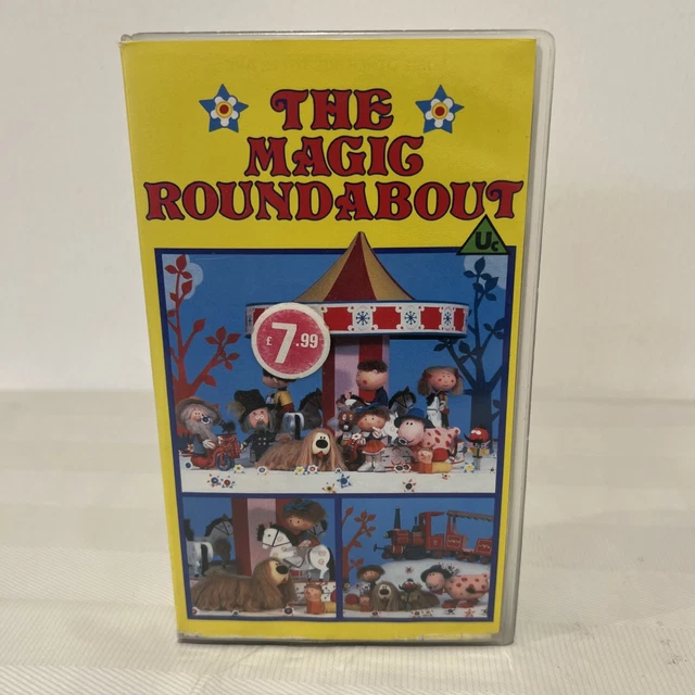 BBC 1989 THE Magic Roundabout VHS, 13 Episodes Children’s TV Show 80s Vintage £7.99 - PicClick UK