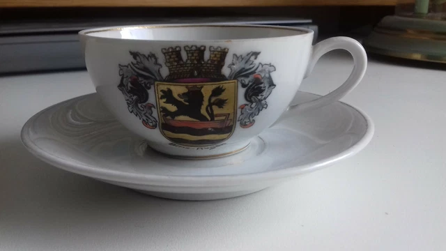 DDR ANDENKENTASSE BINZ - Rügen Kahla 1950 EUR 5,00 - PicClick DE