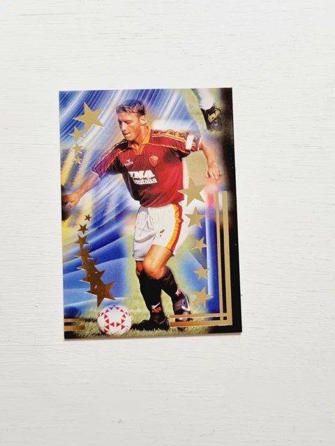CARD N° 9 Francesco Totti Calcio 99 Cards Panini Original No Sticker ...