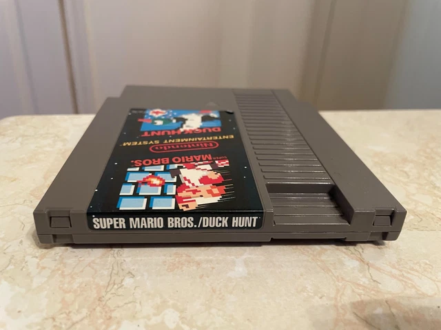 SUPER MARIO BROS./DUCK Hunt (Nintendo Entertainment System NES) Cart ...