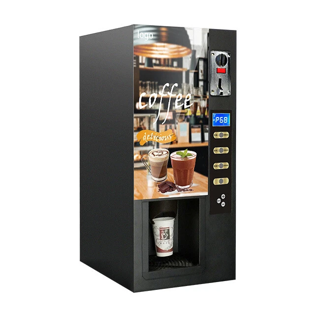 AUTOMATICTEA COFFEE COMMERCIAL instant Coffee Machine Coin Operated ...