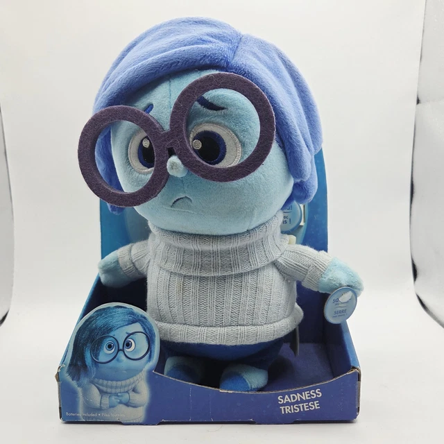 DISNEY PIXAR INSIDE Out - SADNESS Plush Talking Toy from TOMY - With ...