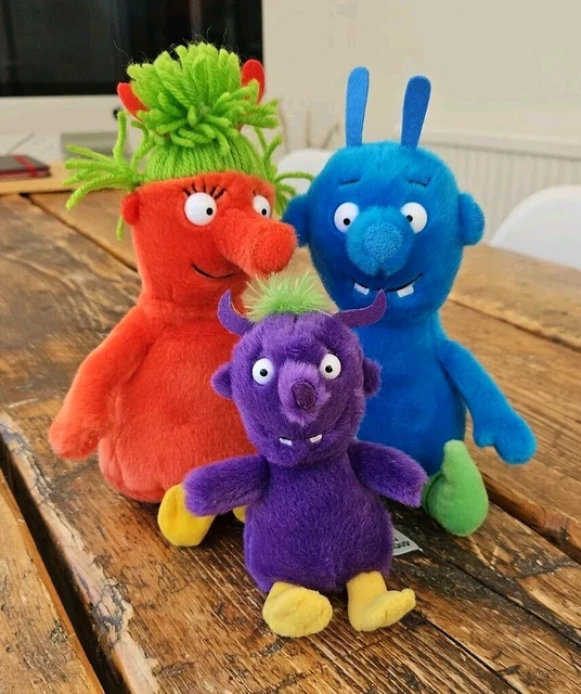 THE SMEDS AND The Smoos Janet & Bill & The Baby Smoo- Smed Plush Soft ...