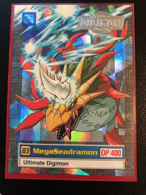 CARTE MEGASEADRAMON DIGIMON Animée Series II Super Rare EUR 16,33 ...