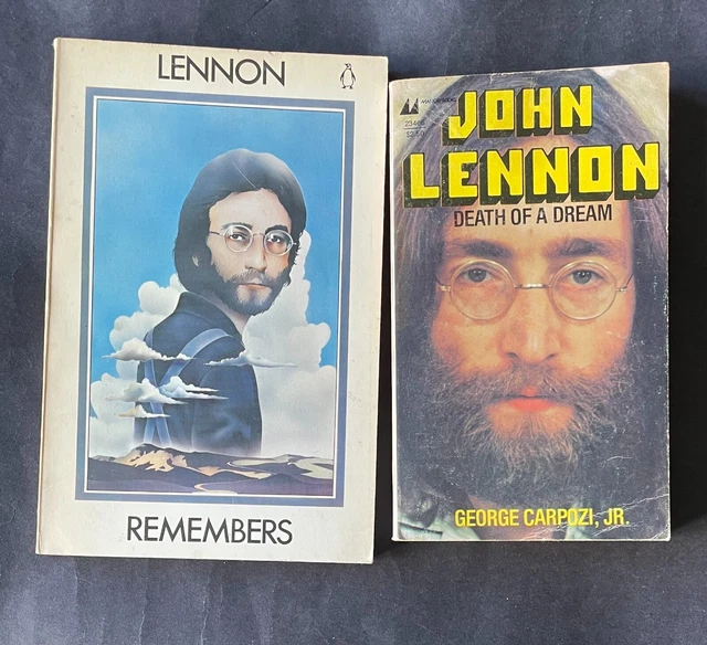 John Lennon The Beatles Remembers Death Of A Dream 2 X Paperback
