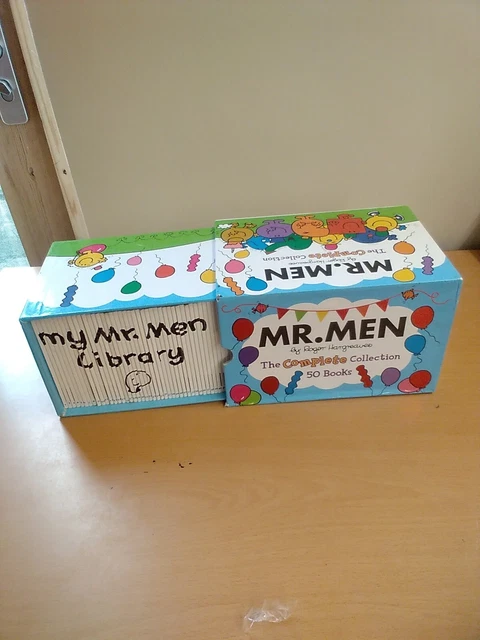 MR MEN BY Roger Hargreaves the Complete Collection 50 Books Box Set ️ ...