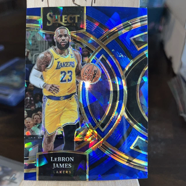 2023-24 PANINI SELECT LEBRON JAMES Premier Cracked Ice Prizm #’d/99 ...