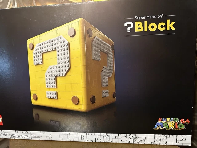 LEGO 71395 SUPER Mario 64 Question Mark Block Building Kit 2064Pcs Exclusive Set £154.21 ...