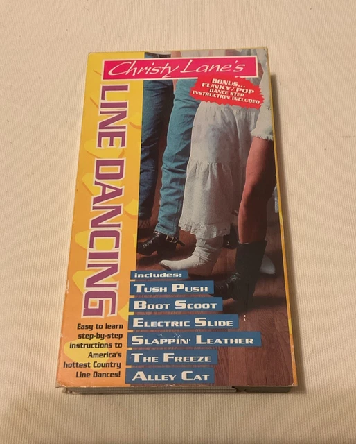 CHRISTY LANES LINE Dancing - V. 1 (VHS, 1992) VHS Tape Country £4.57 ...
