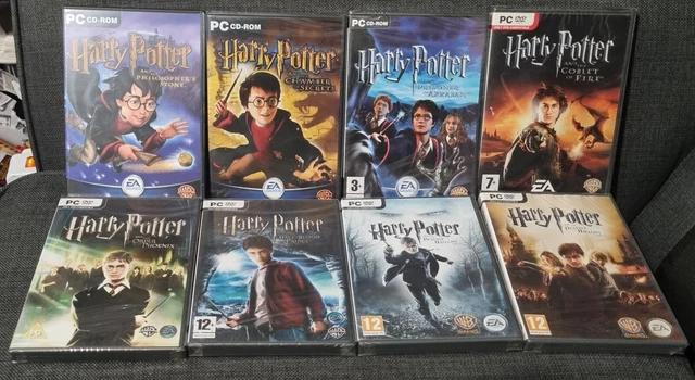 HARRY POTTER PC Games Complete Collection 7 Sealed EA Games CD DVD CIB ...