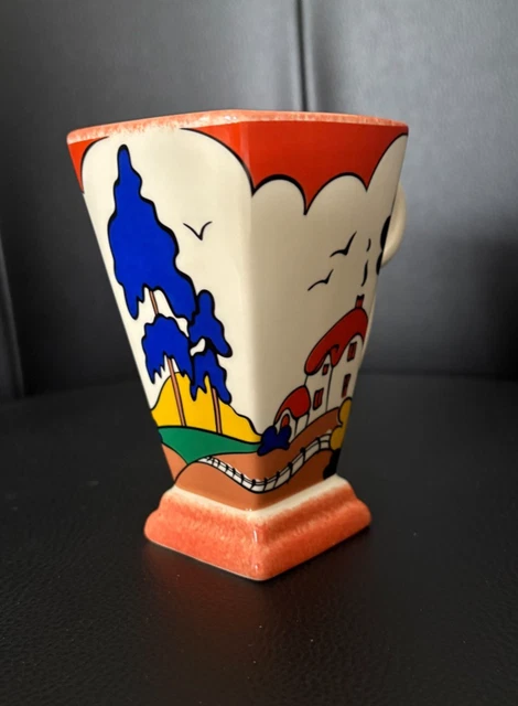 MOORLAND CLARICE CLIFF Art Deco Style ''Huntley Cottage" Mug £20.00 ...