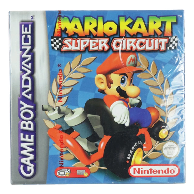 MARIO KART SUPER Circuit - Sealed - Game Boy Advance - 2001 Game £1,179 ...