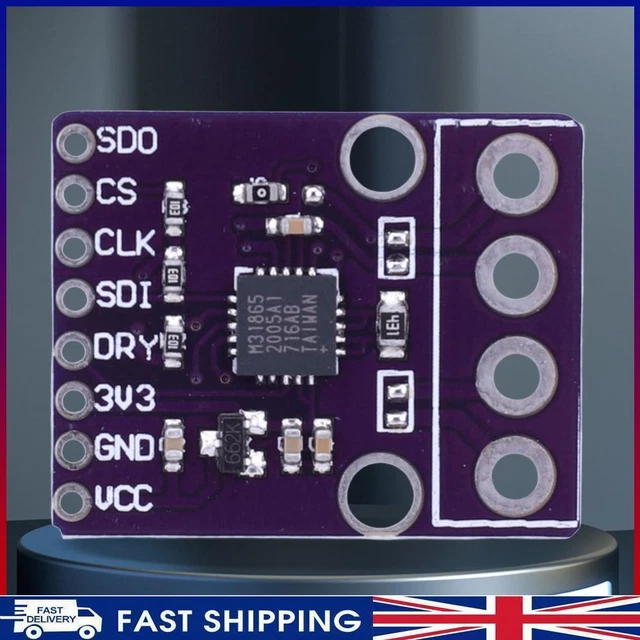 # MAX31865 RTD Amplifier 3.3V/5V RTD-to-Digital Converter Board Useful ...