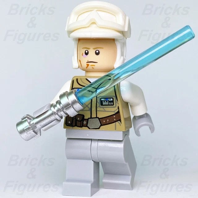 STAR WARS LEGO® Luke Skywalker with Scars & Hoth Outfit Jedi Minifigure ...