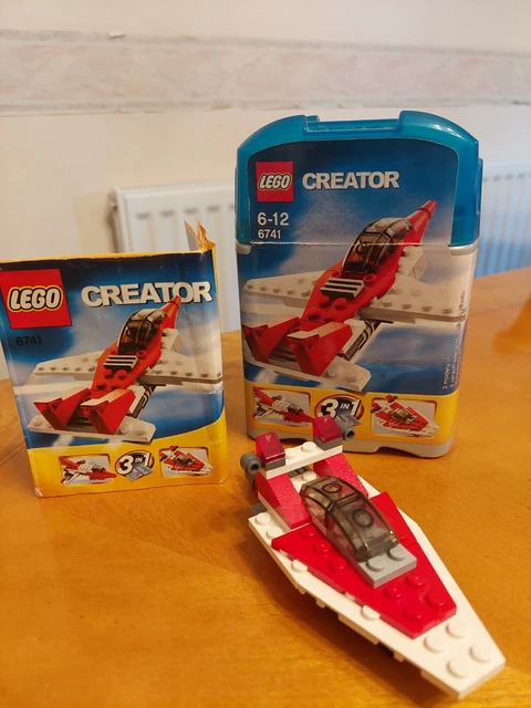 LEGO CREATOR: MINI Jet (6741) 3-in-1 Jet/Boat/Plane £2.50 - PicClick UK