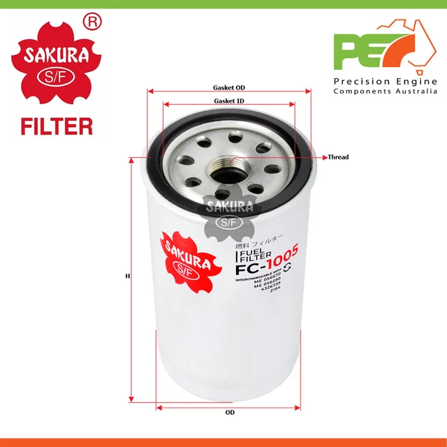 NEW SAKURA FUEL Filter For MITSUBISHI FN SERIES U.P-FN428 Part Number ...