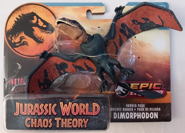 JURASSIC WORLD CHAOS Theory Epic Evolution Dimorphodon Mattel NEW £18. ...