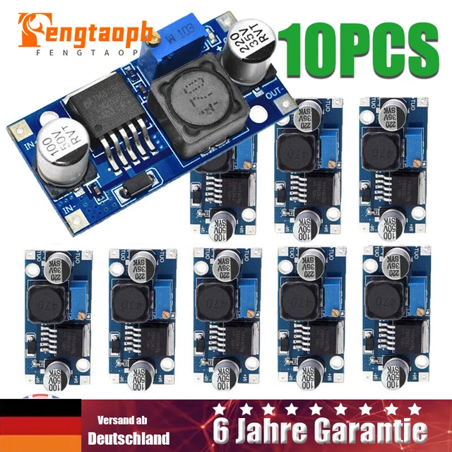 ADJUSTABLE LM2596 ARDUINO Step-down DC-DC Buck Converter Module ...