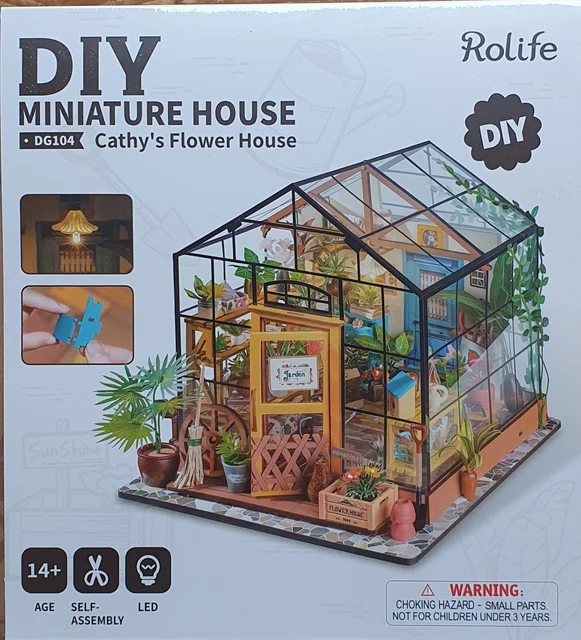 ROLIFE CATHY'S FLOWER House, DIY Miniatur House, DG104, OVP EUR 30,99 ...