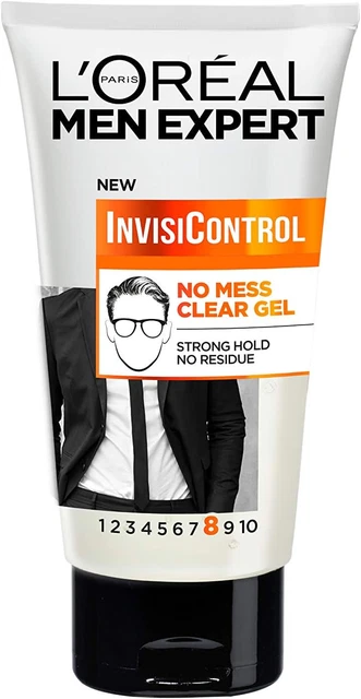 L'ORÉAL PARIS MEN Expert Hair Gel Men Expert Invisi Control Neat Look ...