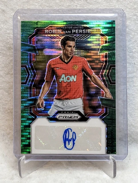2023-24 PANINI PRIZM Premier League Soccer Robin Van Persie Green ...