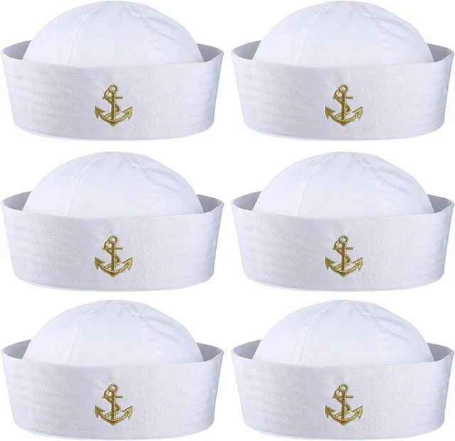 NAUTICAL CAPTAIN HAT Costume Accessory Set £46.24 - PicClick UK