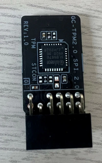 GIGABYTE GC-TPM2.0 TRUSTED Platform Module - 20-pin header - Windows 11 £30.00 - PicClick UK
