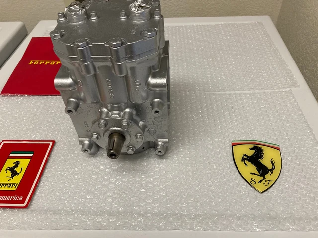 FERRARI 308 AIR Conditioning Compressor_Clutch Pulley_Valves_Assembly ...