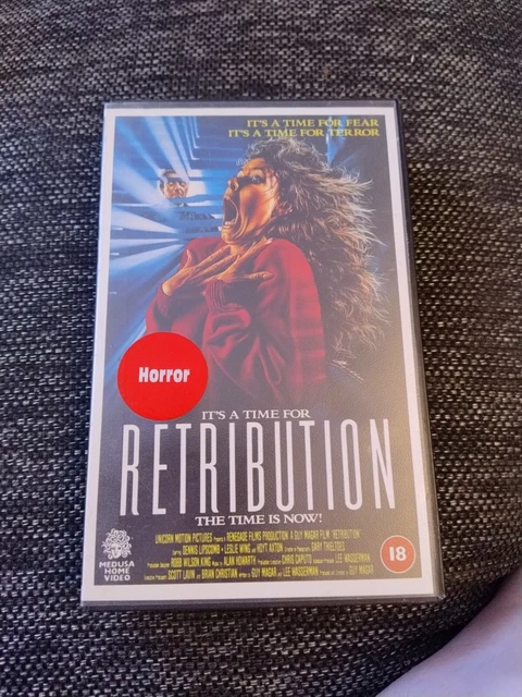 RETRIBUTION VHS VIDEO Big Box Ex Rental Cert Medusa Horror £10.00 - PicClick UK