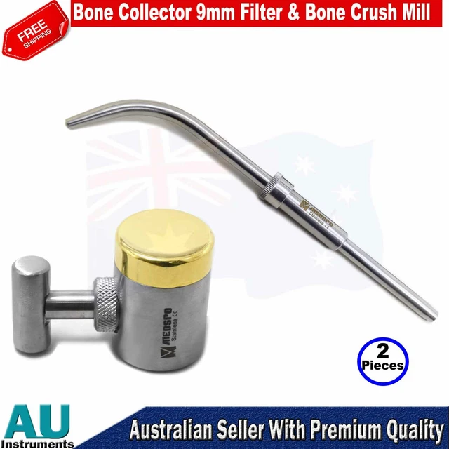 BONE COLLECTOR 9MM Filter Dental Implant Implants Bone Crusher Grinder ...