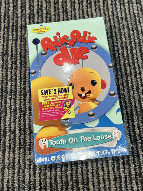 ROLIE POLIE OLIE VHS Tooth On The Loose Playhouse Disney NEW SEALED £13 ...