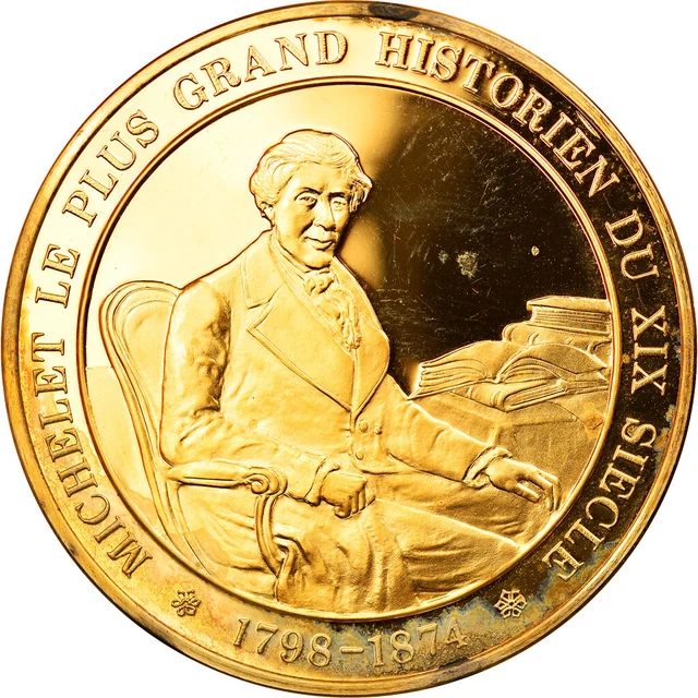 [#62988] FRANCIA, MEDALLA, Second French Empire, Oro vermeil, EBC+ EUR ...