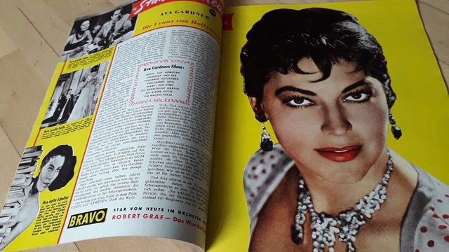 BRAVO NR.27 VON 1959 Ava Gardner, Marlon Brando, Romy Schneider - TOP ...