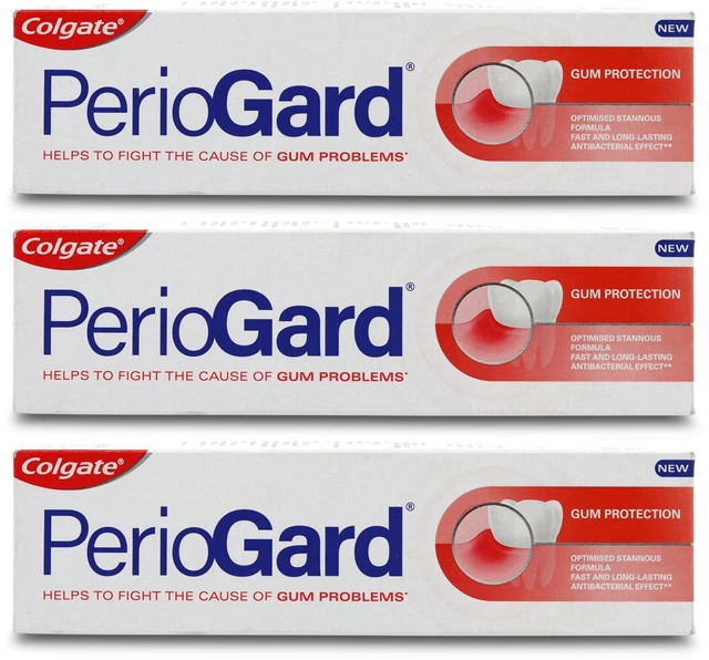 COLGATE PERIOGARD GUM Protection Toothpaste 75ml | Dental Care X 3 £21. ...