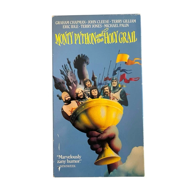 MONTY PYTHON AND the Holy Grail (VHS, 1991) Columbia – Vintage Comedy ...