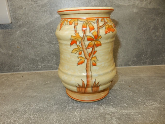 1930'S CHARLOTTE RHEAD Vase, Pattern No 4795 "Spanish Tree" Crown Ducal ...