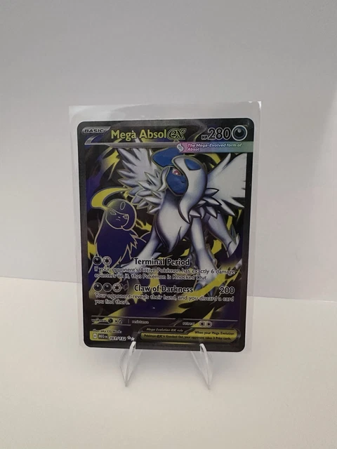 POKEMON TCG MEGA Absol ex Full Art Ultra Rare 161/132 £13.47 - PicClick UK